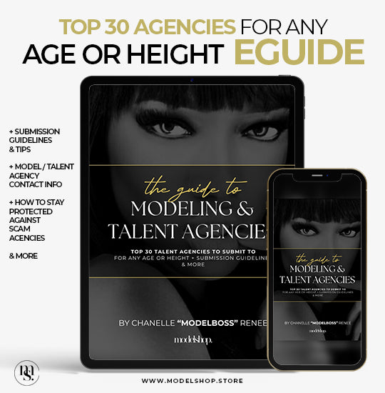 Talent & Modeling Agencies for Any Age and Height E-Guide – ModelShop Store