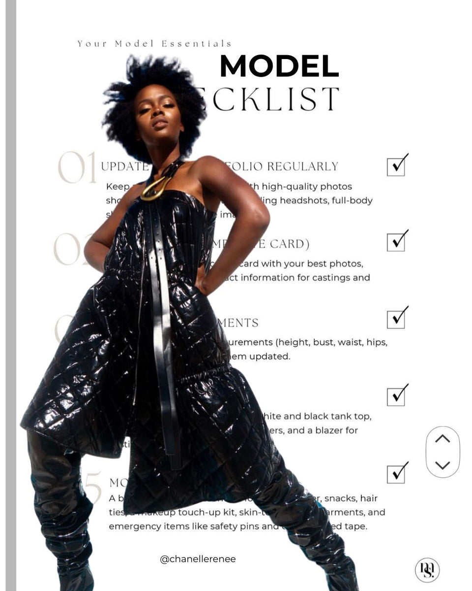 The Model Mini Checklist - Essentials Every New Model Must Know (Befor ...